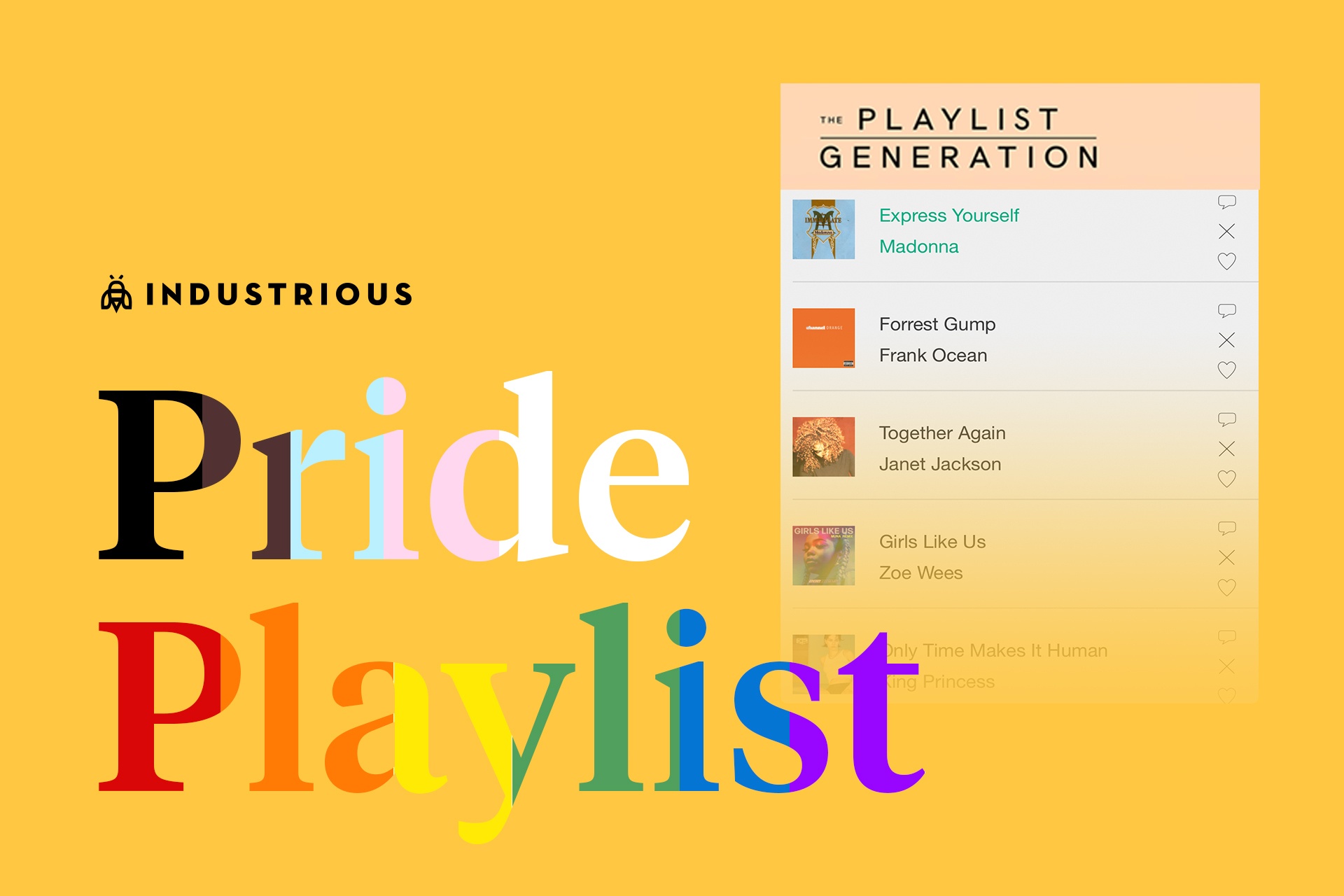 The Industrious Pride Playlist | Industrious Office